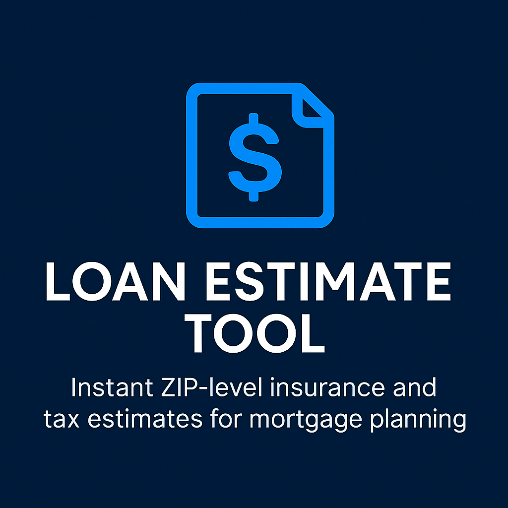 Loan Estimate Tool